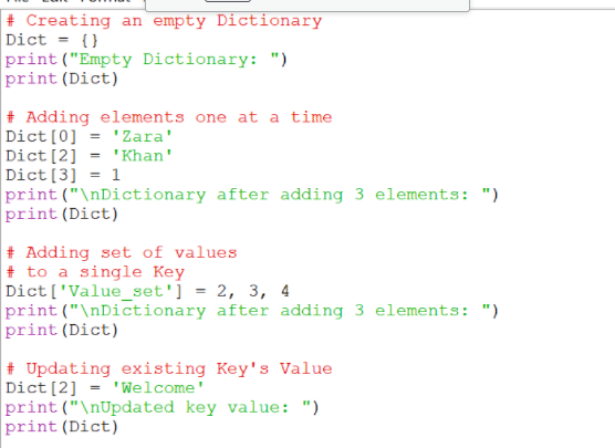Dictionaries In Python Python Programs