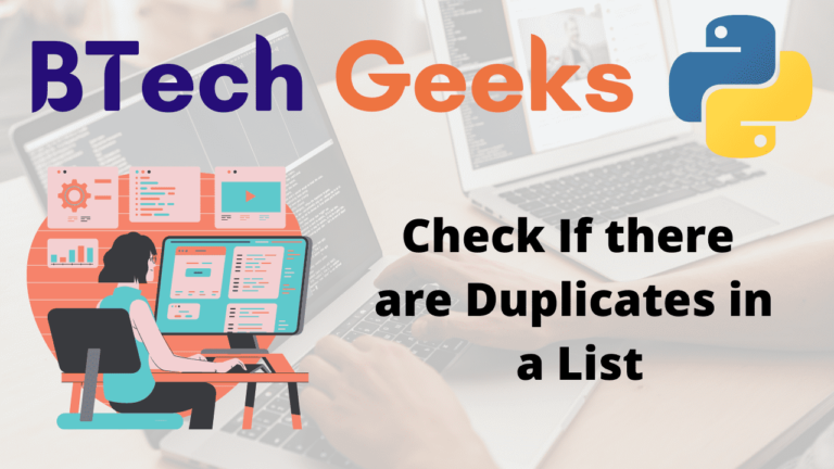 Python Check If There Are Duplicates In A List Python Programs