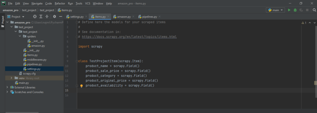 How To Scrape Amazon Data Using Python Scrapy - Python Programs