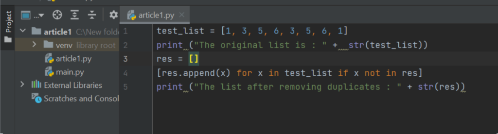 Python Ways To Remove Duplicates From List Python Programs