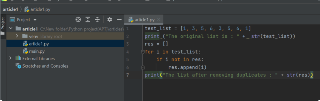 Python Ways To Remove Duplicates From List Python Programs 2091