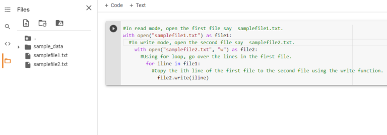 Python Program To Copy The Contents Of One File Into Another Python Programs