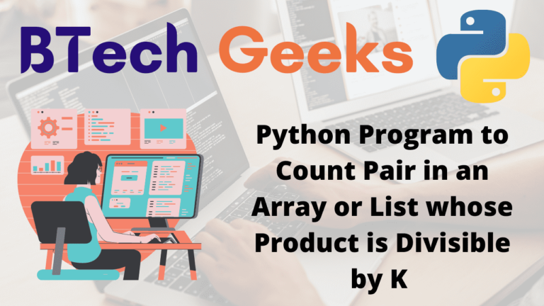 Python Program to Count Pair in an Array or List whose Product is ...