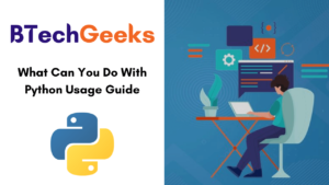 What can you do with python: Usage guide | 9 Cool Things to do with Python Programming - Python ...