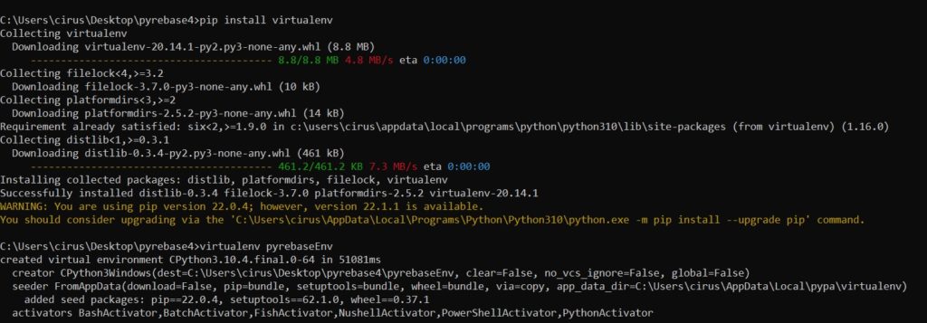 How to Install Pyrebase4 on Windows? - Python Programs